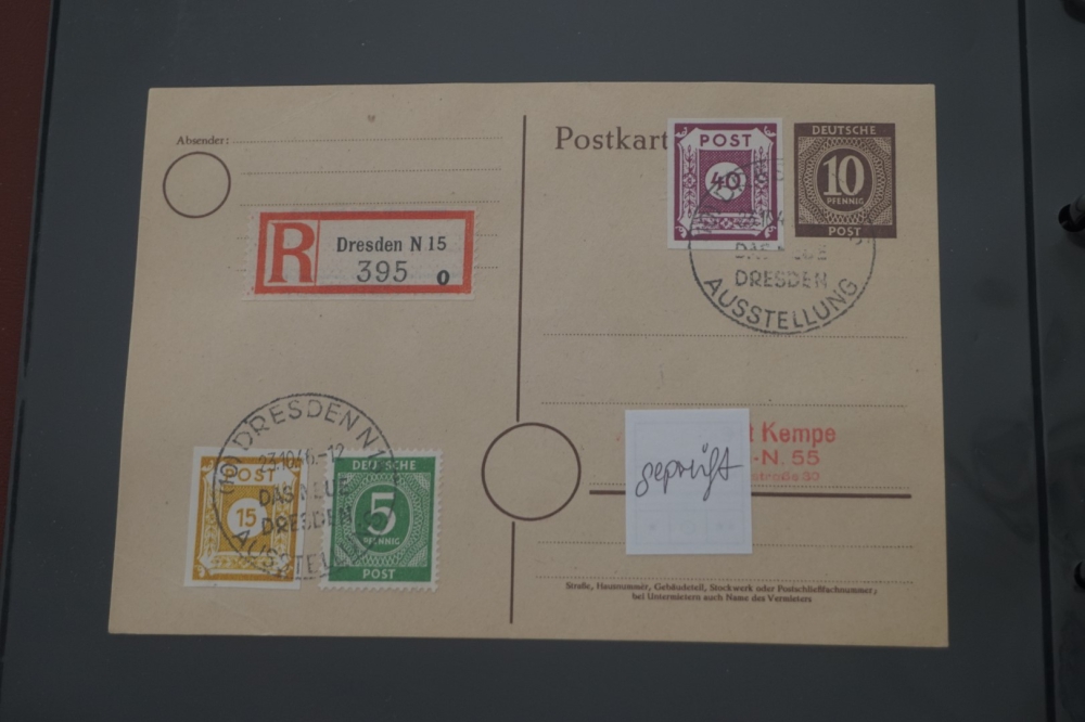 Duitsland verzameling poststukken in album waarbij Geallieerde ...