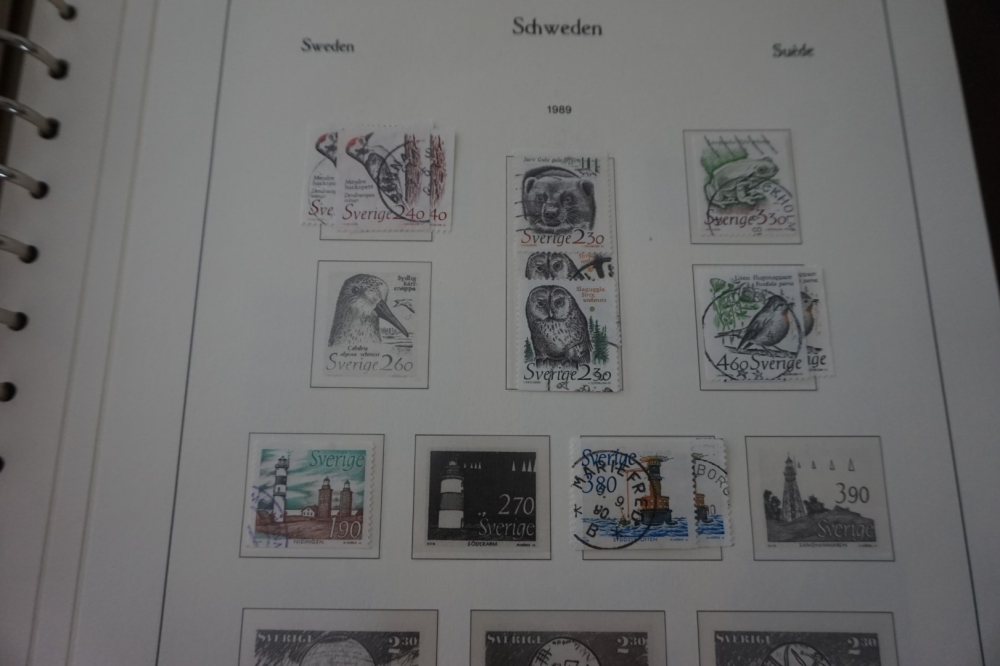 Zweden 1978-2001 gestempelde verzameling postzegels in album - Stamp Land
