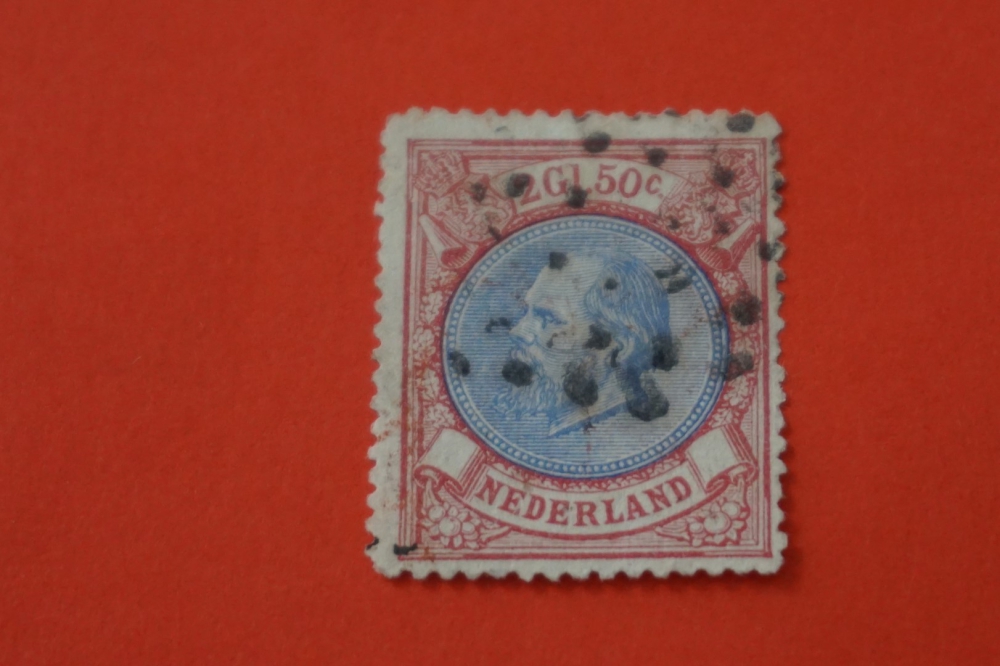 Nederland postzegel NVPH 29 gestempeld; NVPH € 150 - Stamp Land