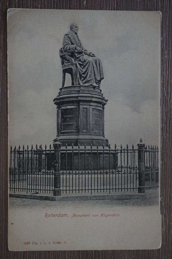 Rotterdam Monument van Hogendorp - Ansichtkaartenhuis